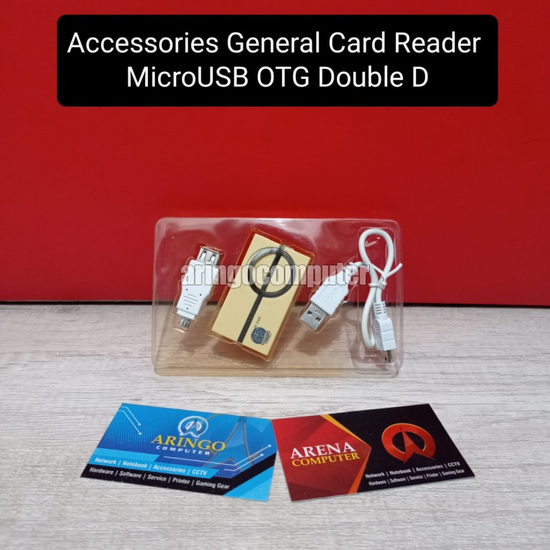 ARINGO - Accessories General Card Reader MicroUSB OTG Double D