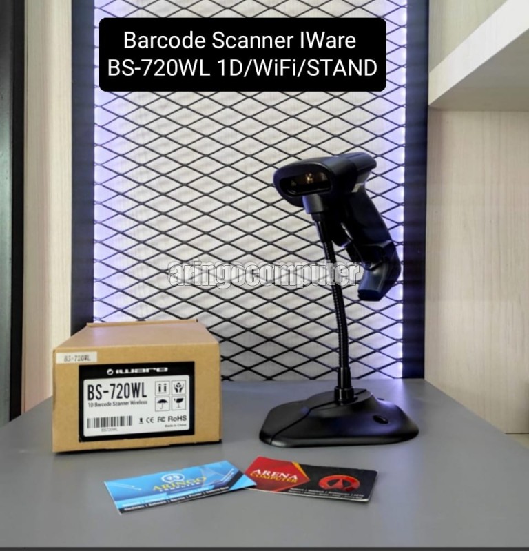 ARINGO - Barcode Scanner IWare BS-720WL 1D/WiFi/STAND