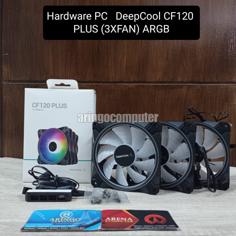 ARINGO - Hardware PC DeepCool FanCase CF120 PLUS ARGB (Isi 3)