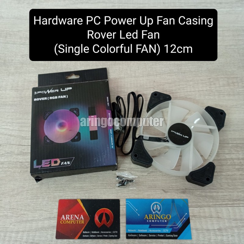 ARINGO - Hardware PC Power Up Fan Casing Rover Led Fan (Single Colorful ...