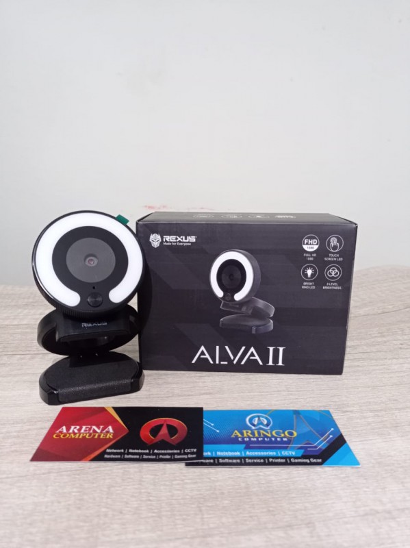 ARINGO - Webcam Rexus ALVA II FULL HD SW-RX03