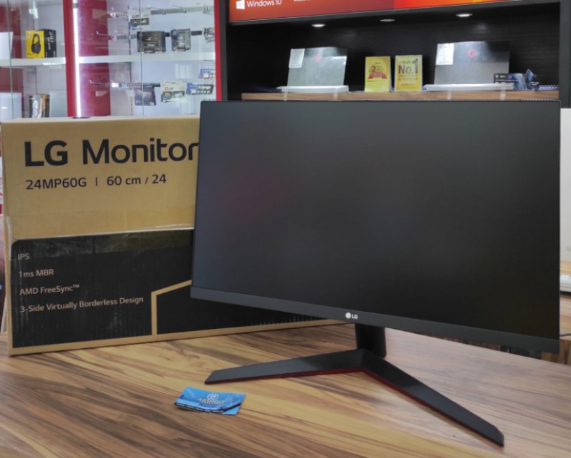 ARINGO - Monitor LG Premium 24MP60G IPS/75Hz/FHD/FreeSync/Borderless