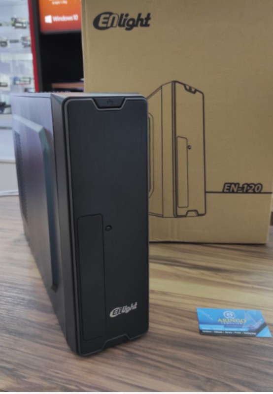 ARINGO - Casing Enlight EN120 SLIM M-ATX (Include PSU Infinity 300W)