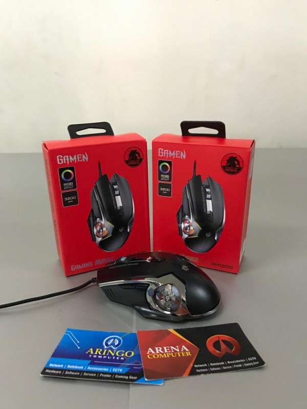 ARINGO - Mouse GAMEN GM1200 BLACK