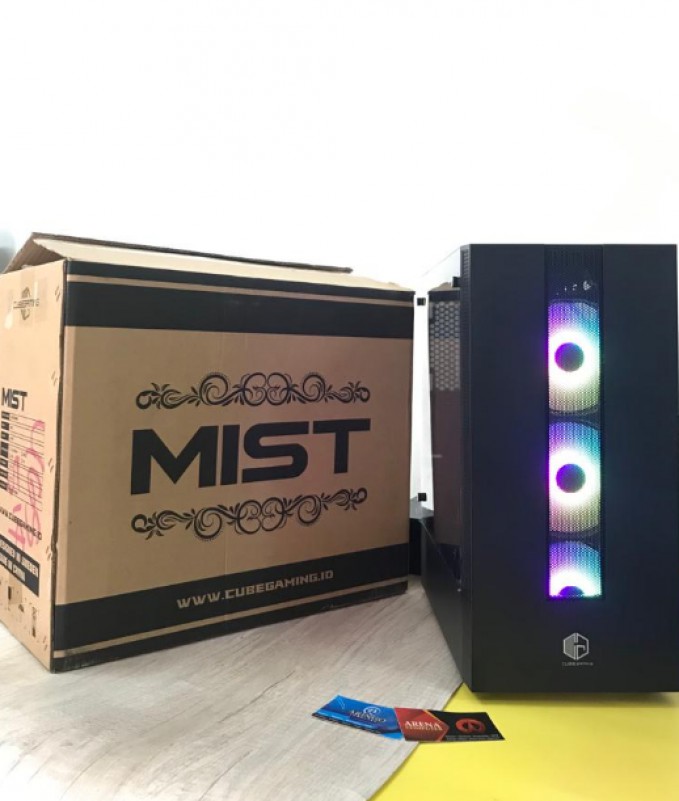 ARINGO - Casing Cube Gaming MIST BLACK