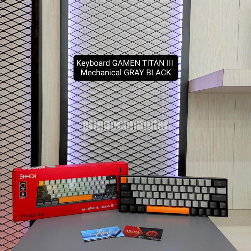 ARINGO - Keyboard GAMEN TITAN III Mechanical GRAY BLACK