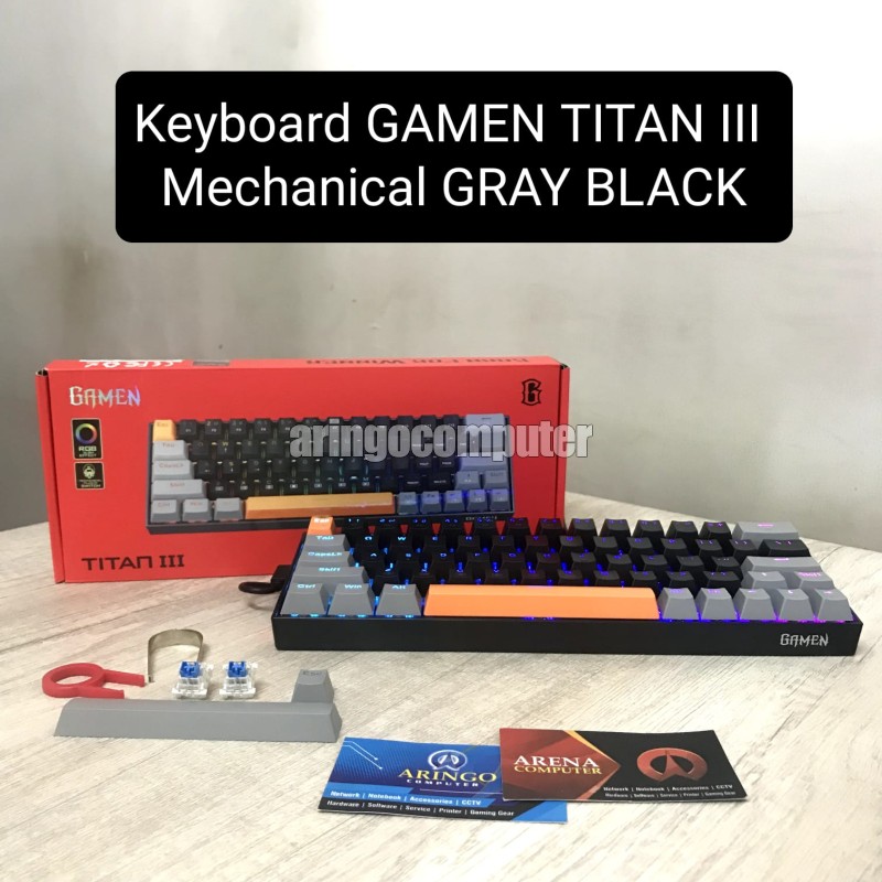 ARINGO - Keyboard GAMEN TITAN III Mechanical GRAY BLACK