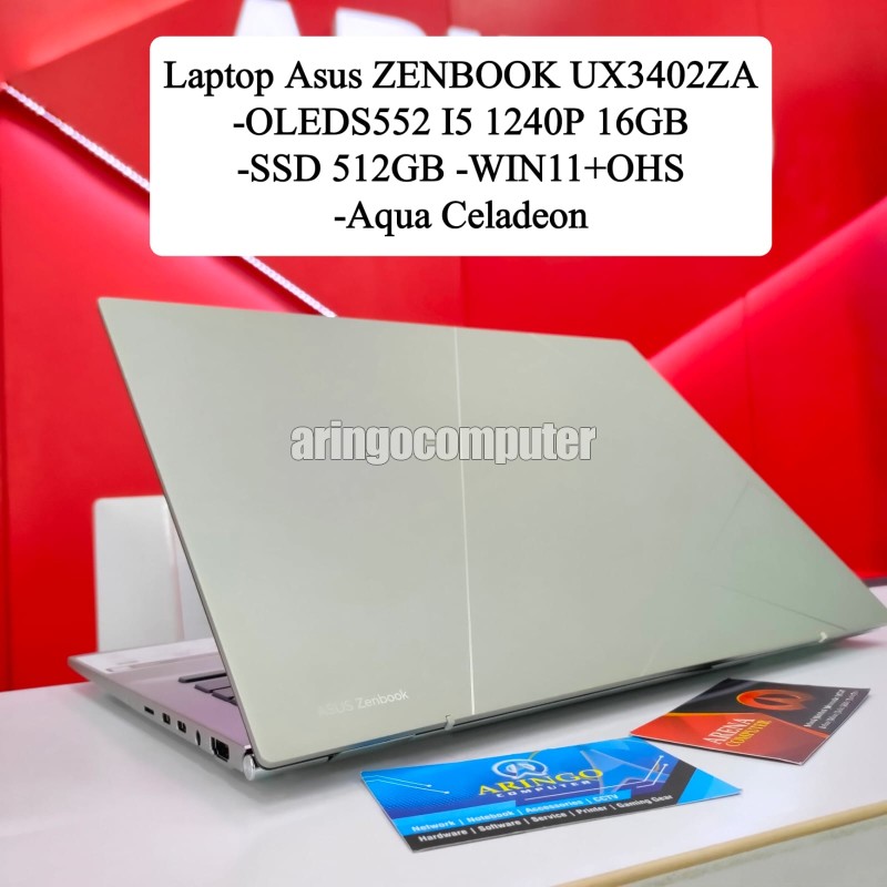 ARINGO - Laptop Asus ZENBOOK UX3402ZA-OLEDS552 I5 1240P 16GB -SSD 512GB ...