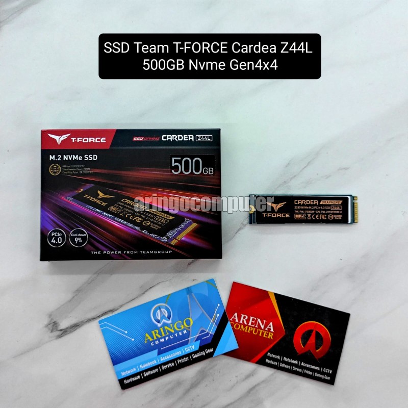 ARINGO - SSD Team T-FORCE Cardea Z44L 500GB Nvme Gen4x4