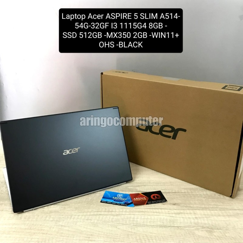ARINGO - Laptop Acer ASPIRE 5 SLIM A514-54G-32GF I3 1115G4 8GB -SSD ...