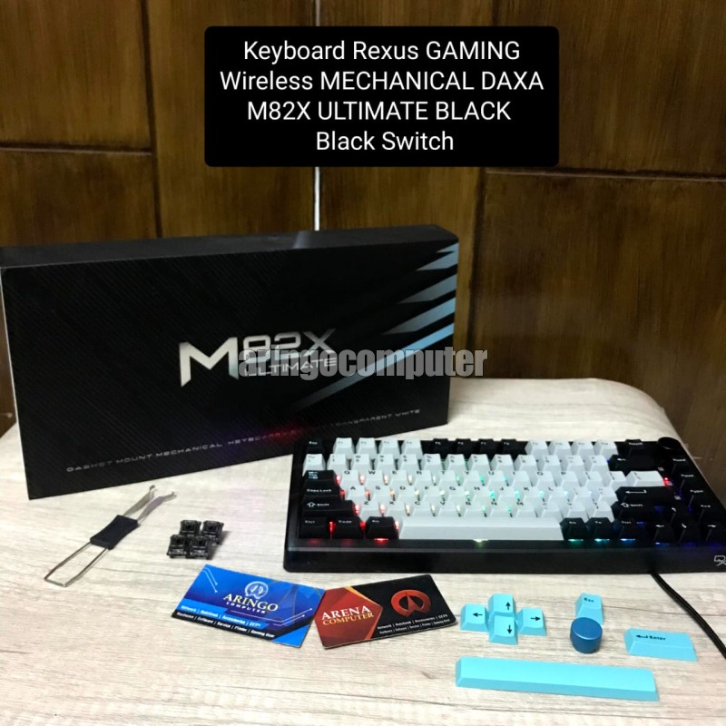 ARINGO - Keyboard Rexus GAMING Wireless MECHANICAL DAXA M82X ULTIMATE ...