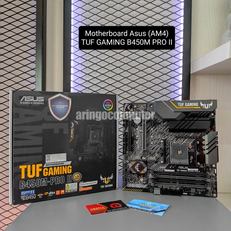 ARINGO - Motherboard Asus (AM4) TUF GAMING B450M PRO II