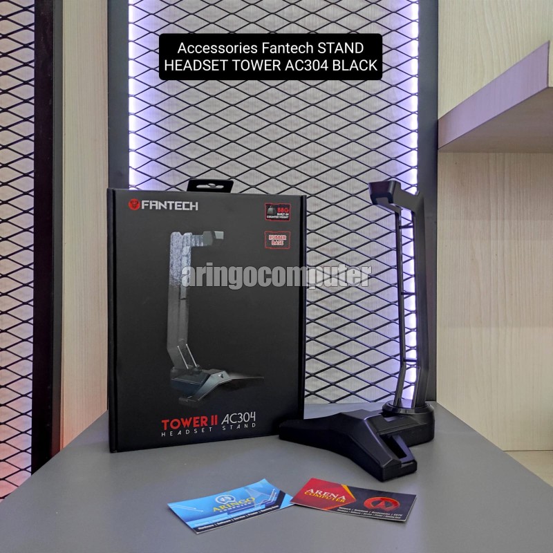 ARINGO - Accessories Fantech STAND HEADSET TOWER AC304 BLACK