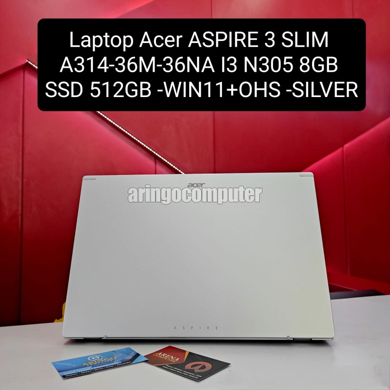 ARINGO - Laptop Acer ASPIRE 3 SLIM A314-36M-36NA I3 N305 8GB -SSD 512GB ...
