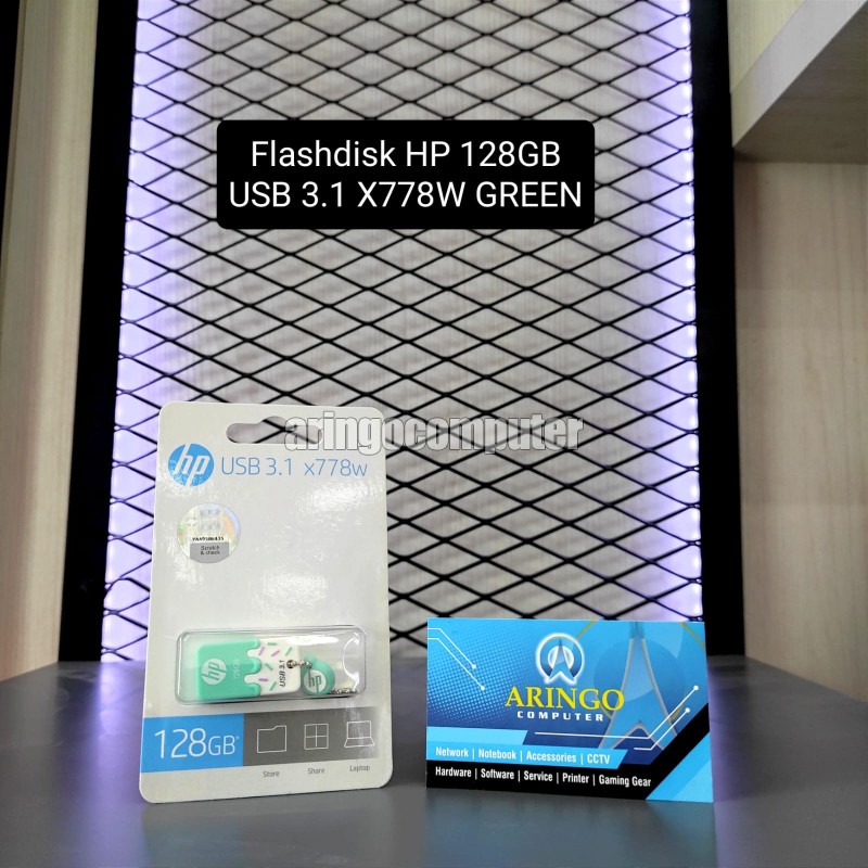 ARINGO - Flashdisk HP 128GB USB 3.1 X778W GREEN