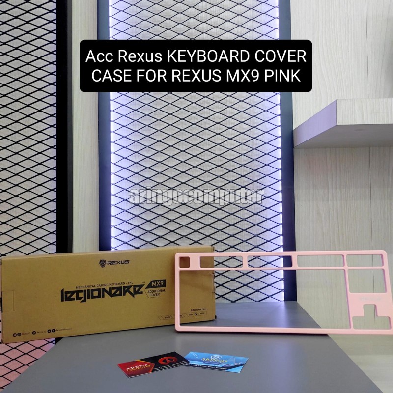 ARINGO - Accessories Rexus KEYBOARD COVER CASE FOR REXUS MX9 PINK