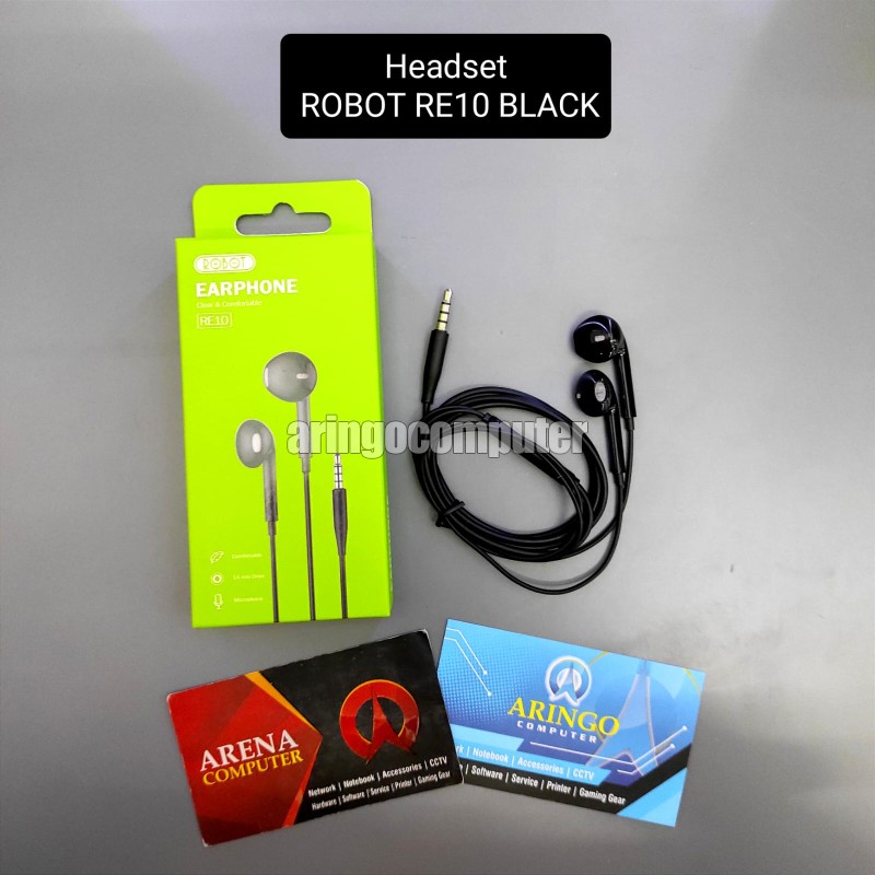 ARINGO - Headset ROBOT RE10 BLACK
