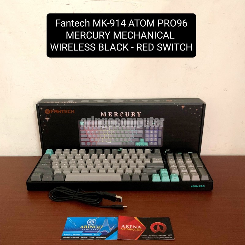 ARINGO - Keyboard Fantech MK-914 ATOM PRO96 MERCURY MECHANICAL WIRELESS ...